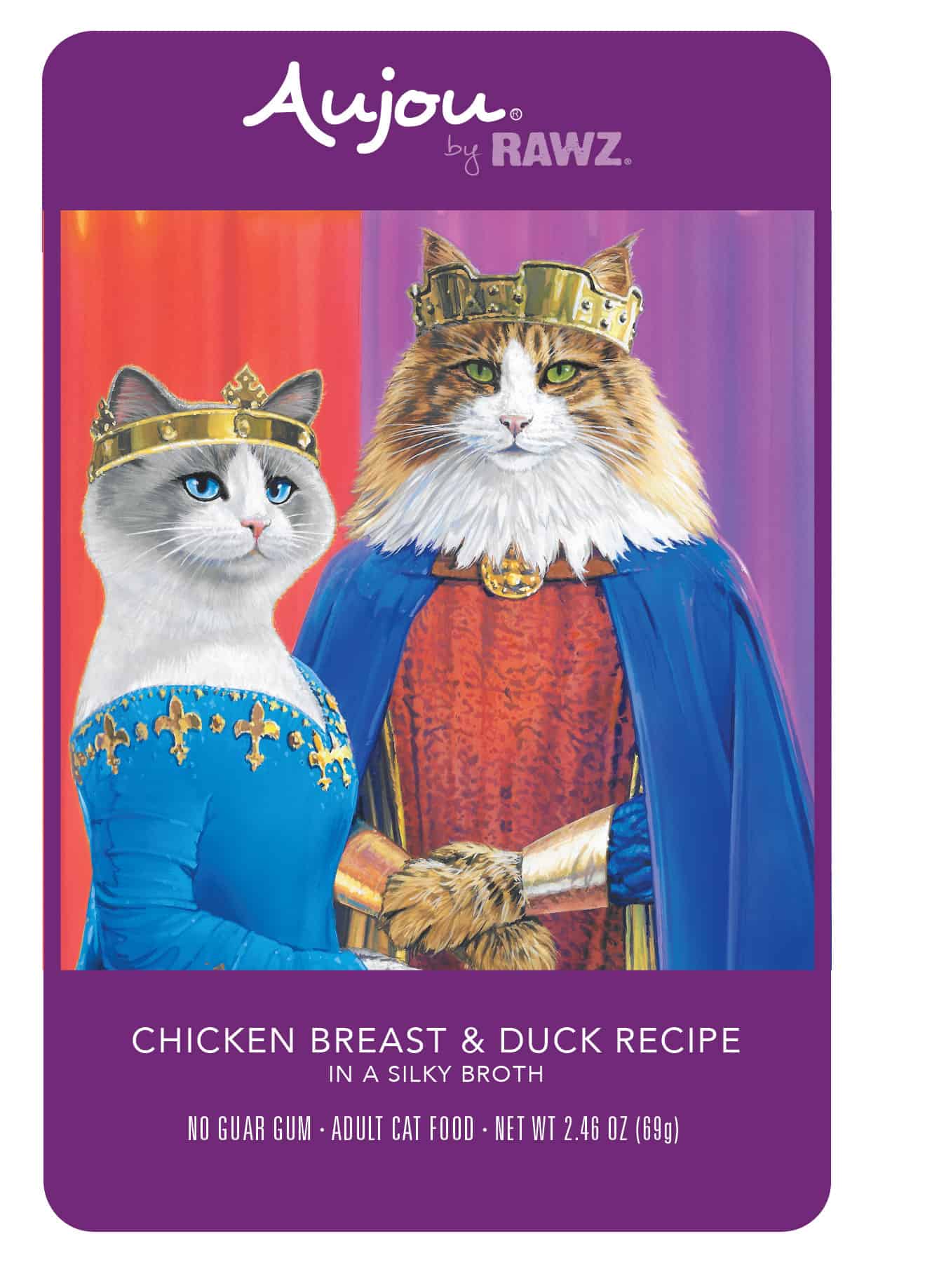 RAWZ Aujou Chicken Breast & Duck Recipe Cat Food – Pet Paradise - Harvard