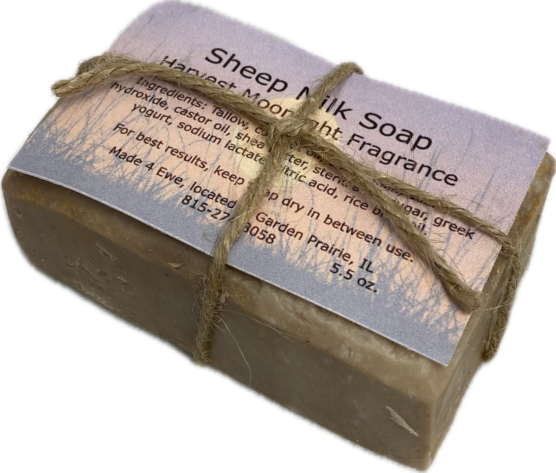 Made 4 Ewe Sheep Milk Soap, Harvest Moonlight 5.5 oz – Pet Paradise ...