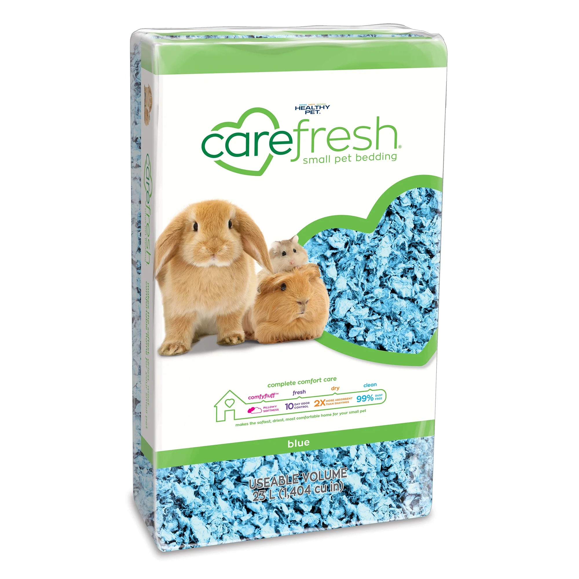 Carefresh® Small Pet Paper Bedding Blue – Pet Paradise - Harvard