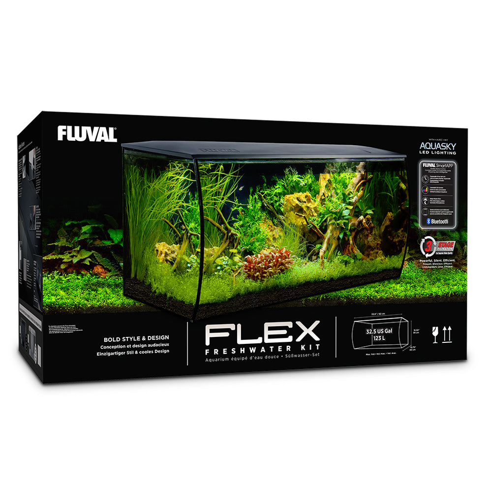 Fluval Flex 32.5 Gallon Kit – Pet Paradise - Harvard