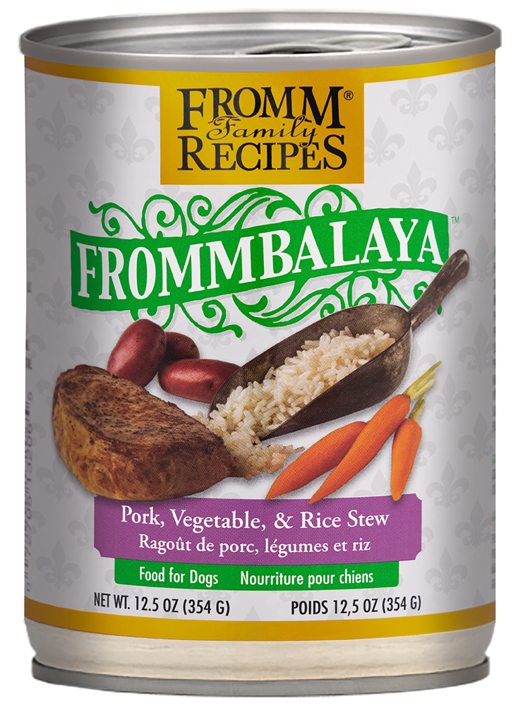 Fromm Frommbalaya Pork, Vegetable, & Rice Stew 12.5 oz. Can – Pet ...